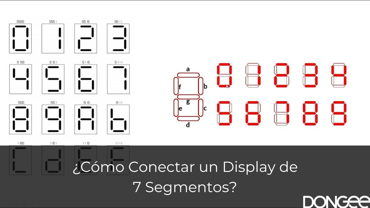 ¿Cómo Conectar un Display de 7 Segmentos? ¿Cómo Conectar un Display de 7 Segmentos?